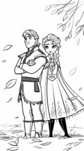 30 dibujos para colorear de Frozen: ¡Mucha magia para tus colores!