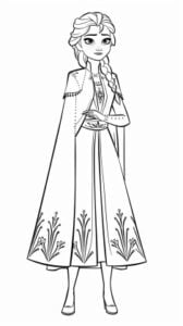 30 dibujos para colorear de Frozen: ¡Mucha magia para tus colores!