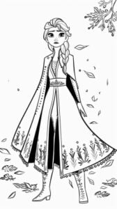 30 dibujos para colorear de Frozen: ¡Mucha magia para tus colores!