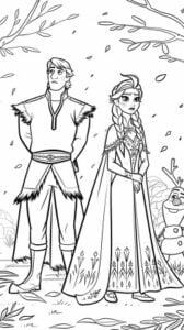 30 dibujos para colorear de Frozen: ¡Mucha magia para tus colores!