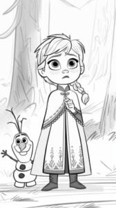 30 dibujos para colorear de Frozen: ¡Mucha magia para tus colores!
