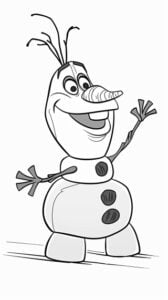 30 dibujos para colorear de Frozen: ¡Mucha magia para tus colores!