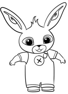 31 Bing Coloring Pages | Adventures with Bing and Flop