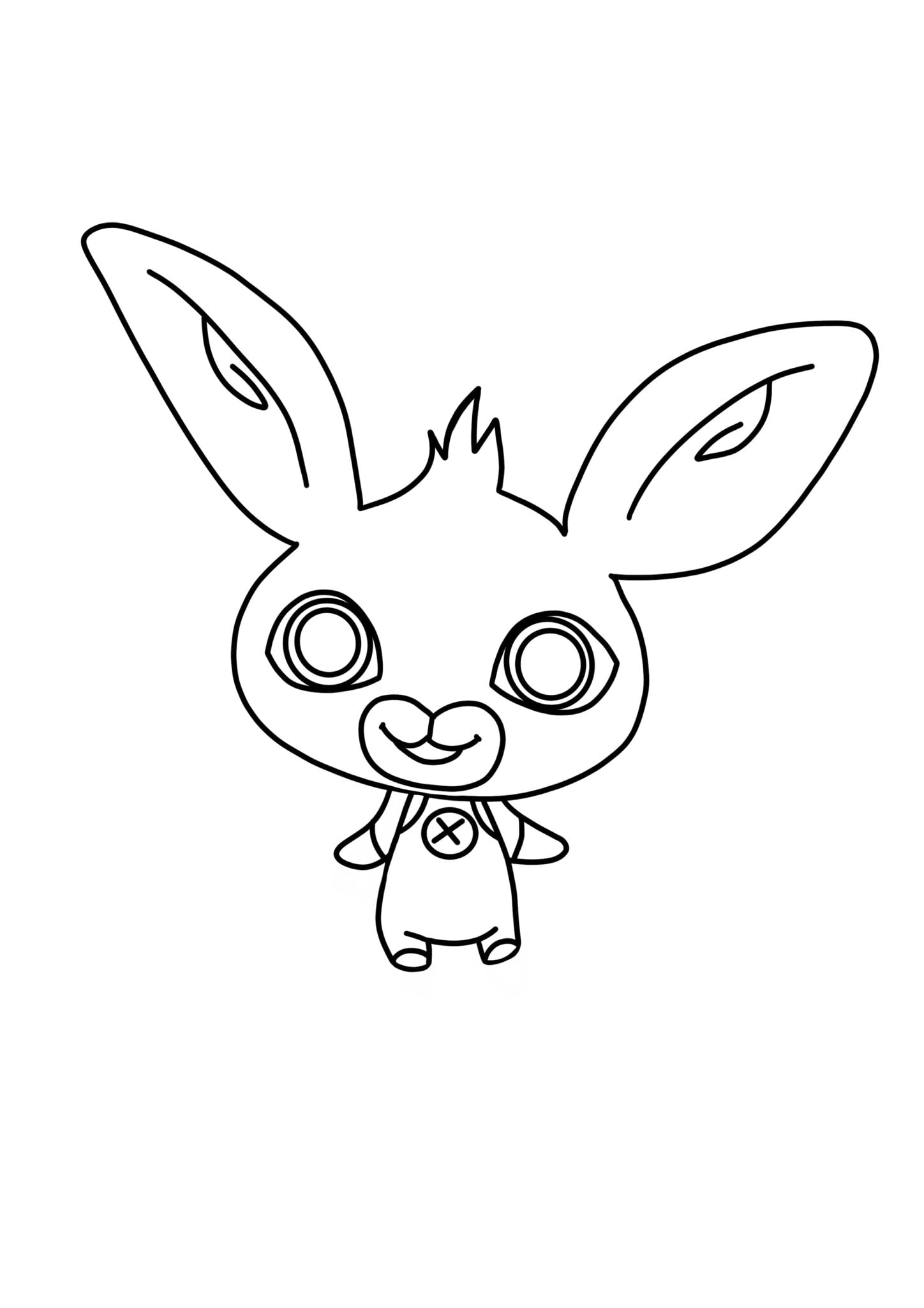 31 Bing Coloring Pages | Adventures with Bing and Flop