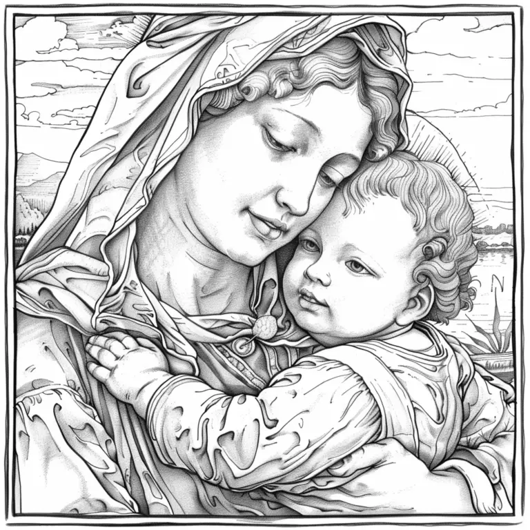 25 dibujos para colorear de belenes: ilumina la Navidad con tu creatividad