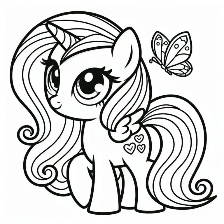 63 dibujos My Little Pony Colorear gratis | Imprime y disfruta
