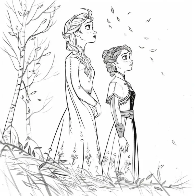 30 dibujos para colorear de Frozen: ¡Mucha magia para tus colores!