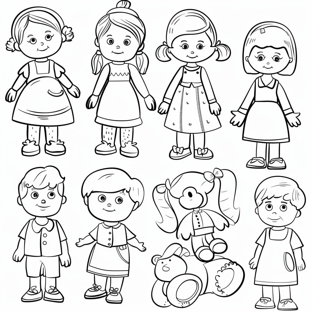 desene de colorat pentru copii - Dezlănțuiți creativitatea