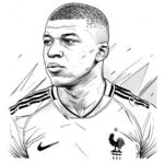 36 Kylian Mbappé Coloring Pages: Unleash the Champion!