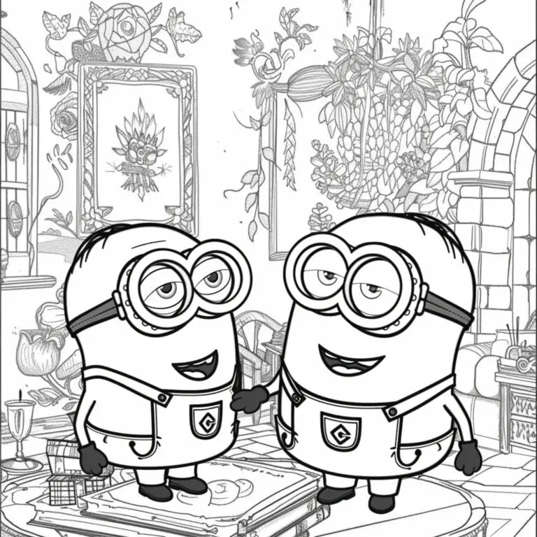 12 Disegni Me contro Te da Colorare e Stampare Gratis