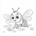 42 Disegni Api da Colorare: Divertimento Creativo per Bambini