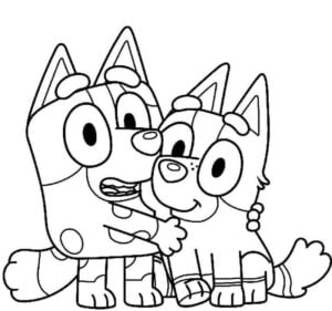 32 Disegni Bluey da Colorare | Scarica, Stampa e Colora