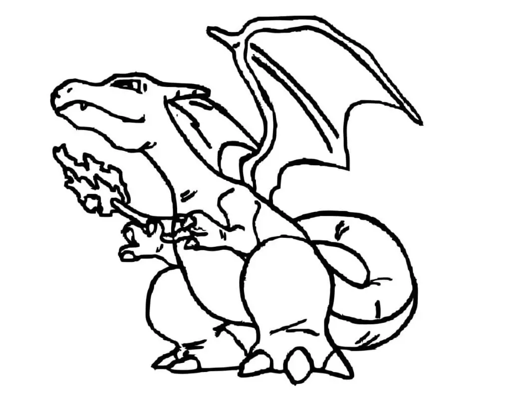 36 Disegni di Charizard da Colorare | Scatena il Fuoco Artistico!