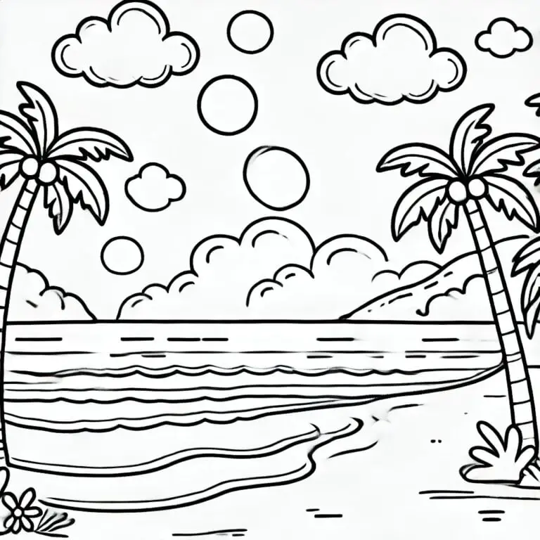 37 Disegni Paesaggi da Colorare | Esplora & Colora la Natura