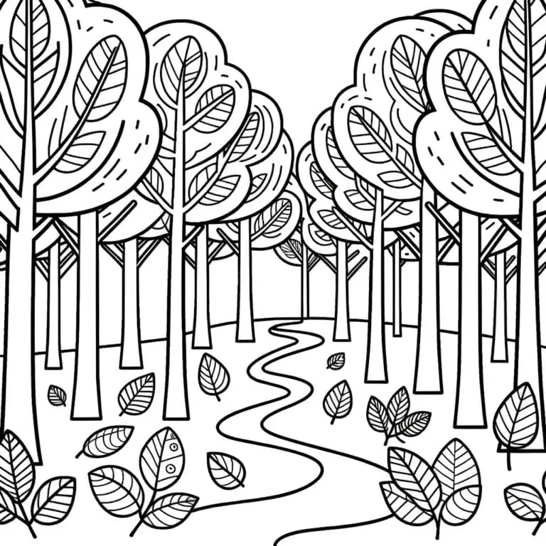 37 Disegni Paesaggi da Colorare | Esplora & Colora la Natura