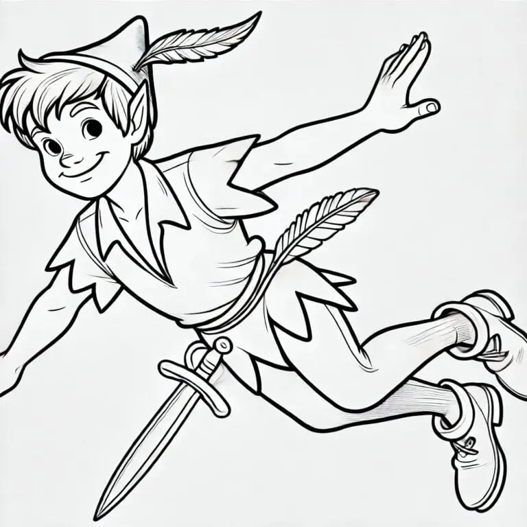 68 Peter Pan Coloring Pages | Unleash your imagination on Neverland