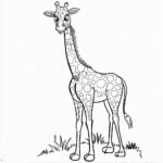 67 Disegni Giraffe da Colorare | Divertimento e Creatività per Bambini