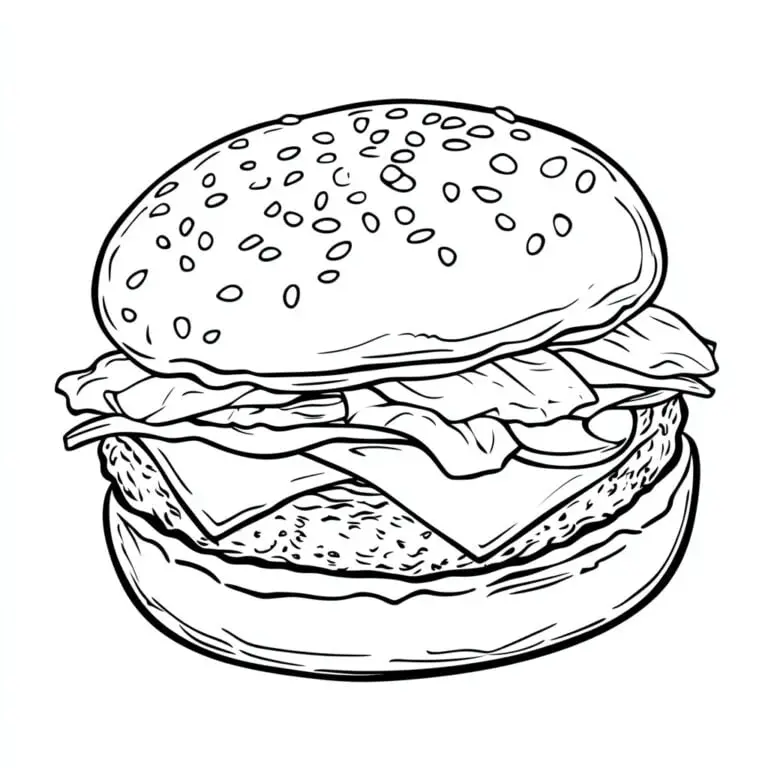 30 Disegni Pizza da Colorare: Scatena la tua creatività!