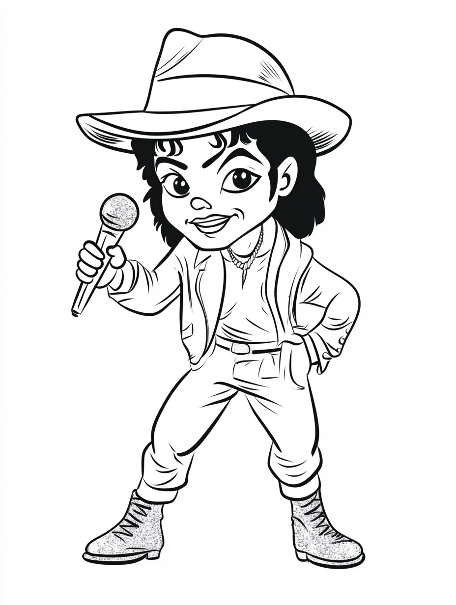 19 Dibujos Para Colorear De Michael Jackson PDF Imprimible Gratis 19 Dibujos Para Colorear De Michael Jackson PDF Imprimible Gratis