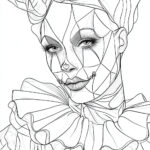 22 Harlequin Coloring Pages - Free Printable PDFs