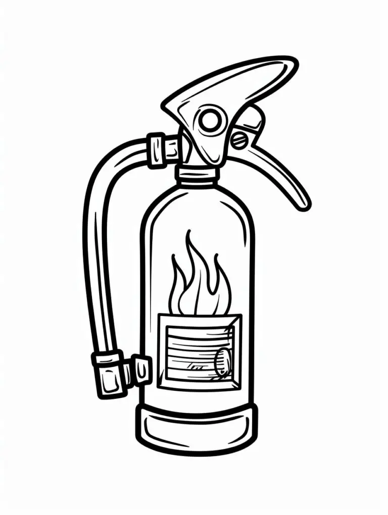21 disegni pompiere da colorare - Divertiti con i Pompieri